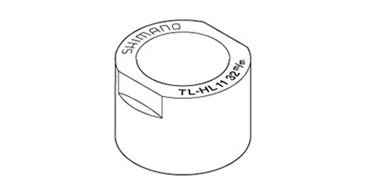 Shimano Tl-hl11 Extractor Schwarz