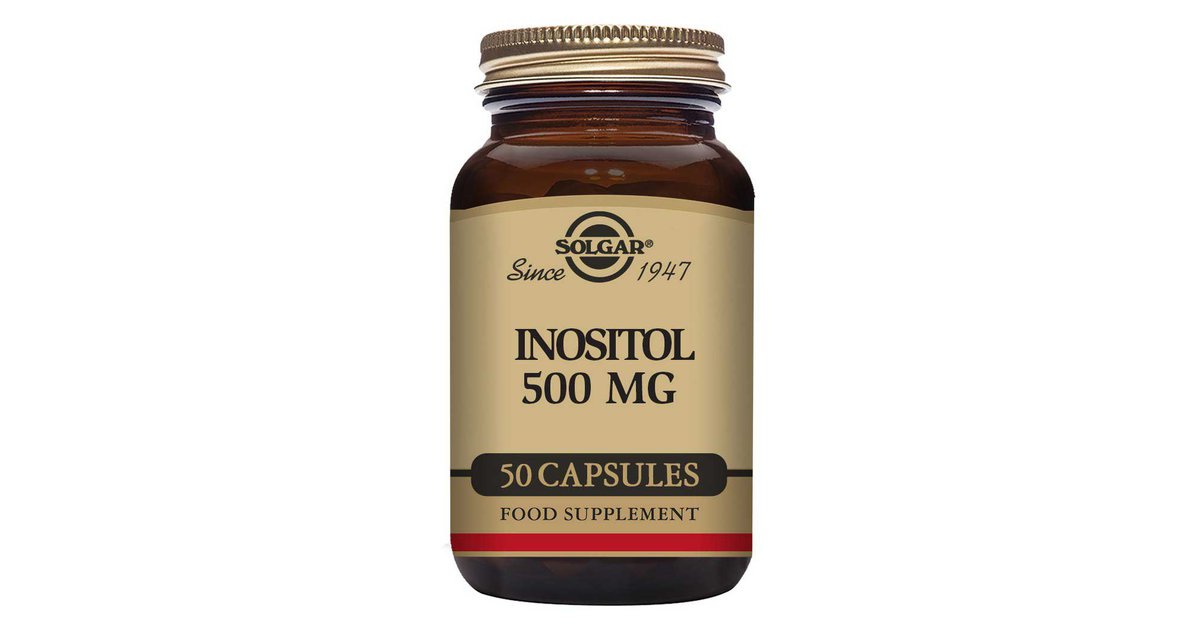 Solgar Inositol 500mg 50 Einheiten