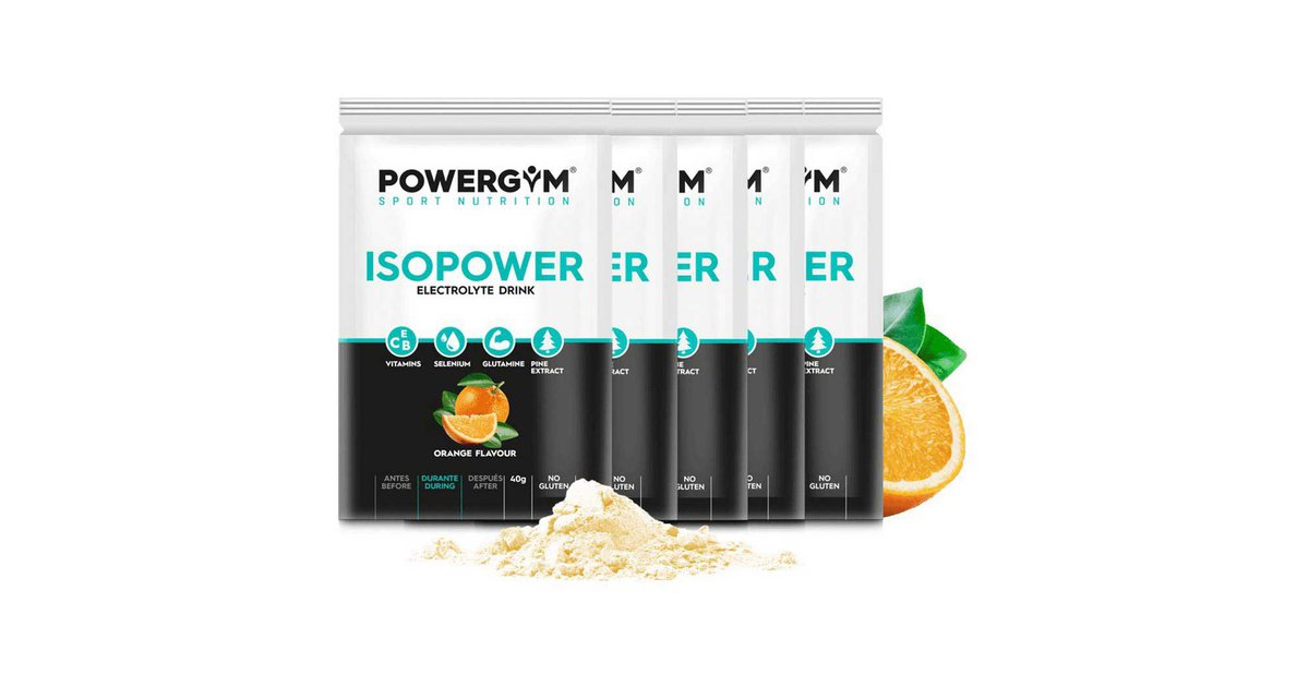 Powergym Isopower 40g 5 Units Orange Monodose Box Mehrfarbig