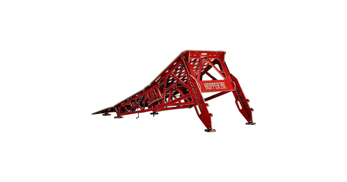 MTB Hopper Pro Ramp Rot Max 130 kg Mann