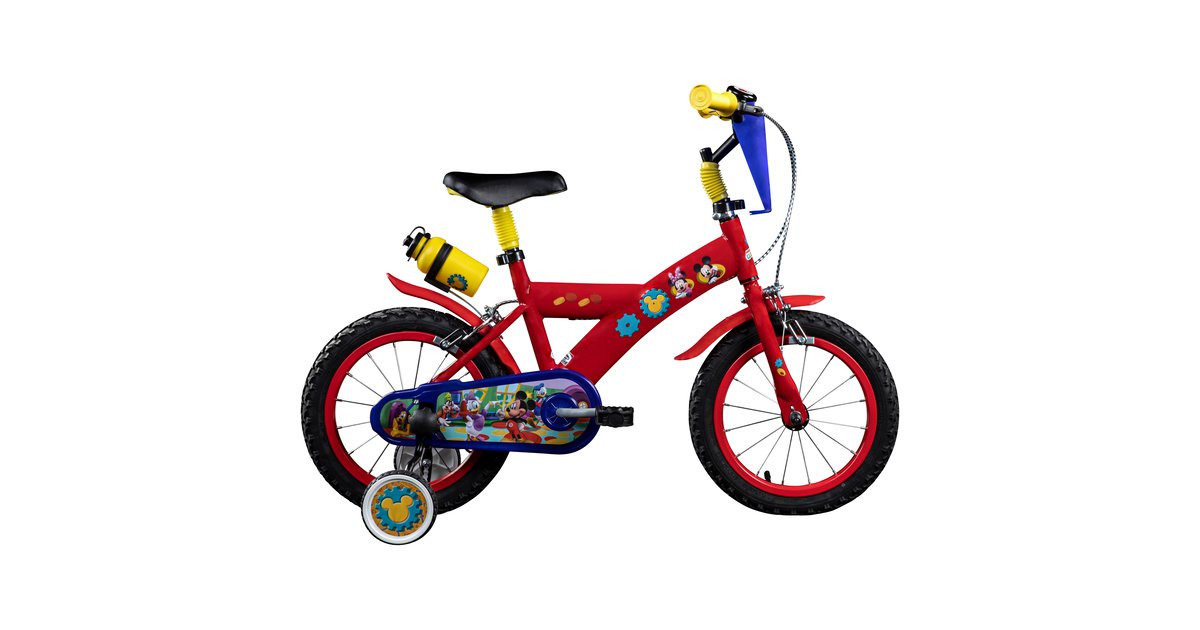 Disney Mickey Mouse 14 Zoll Kinderfahrrad Fahrrad Kinderräder 3,5 Jahre ...
