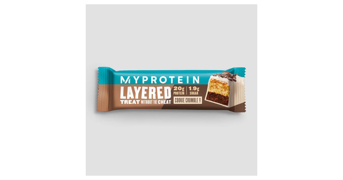 MyProtein 6-Layer Protein Bar (Sample) - Cookie Crumble