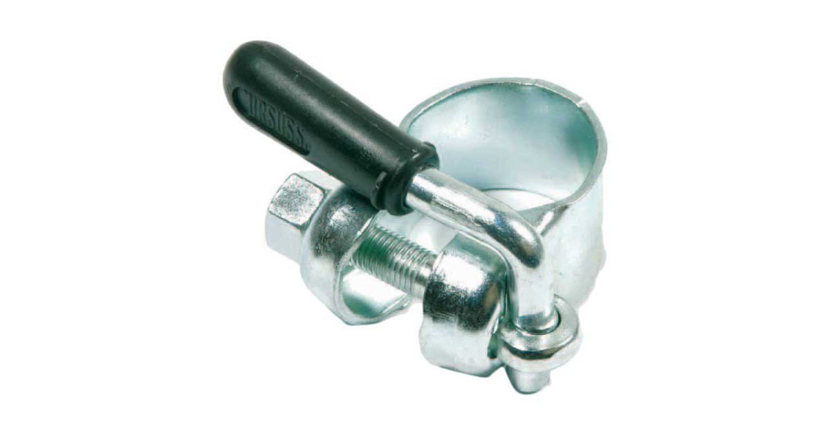 Ursus Foldable Saddle Clamp Silber 286 mm