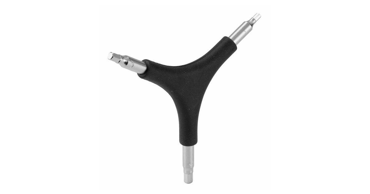 Bonin Triple Allen Wrench Schwarz 456 mm