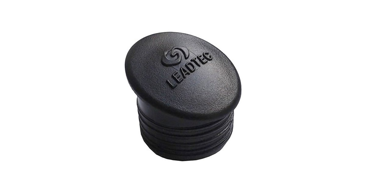 Dema Leadtec Stem Cap Schwarz 24.4 mm