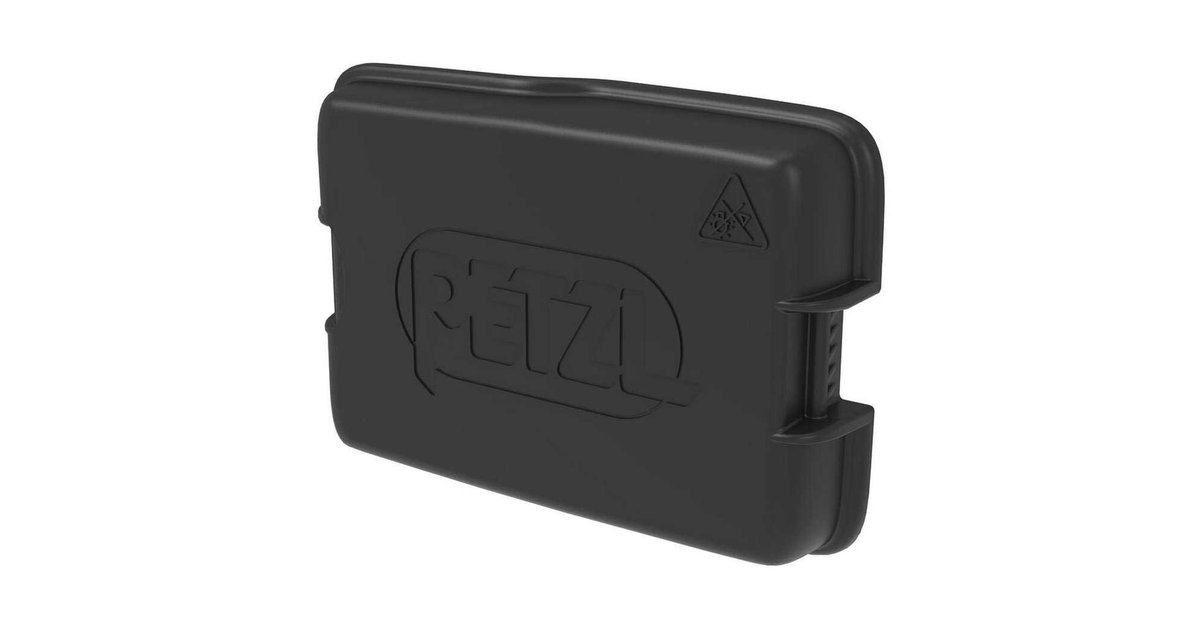Petzl Swift Rl Rechargeable Lithium Battery Schwarz