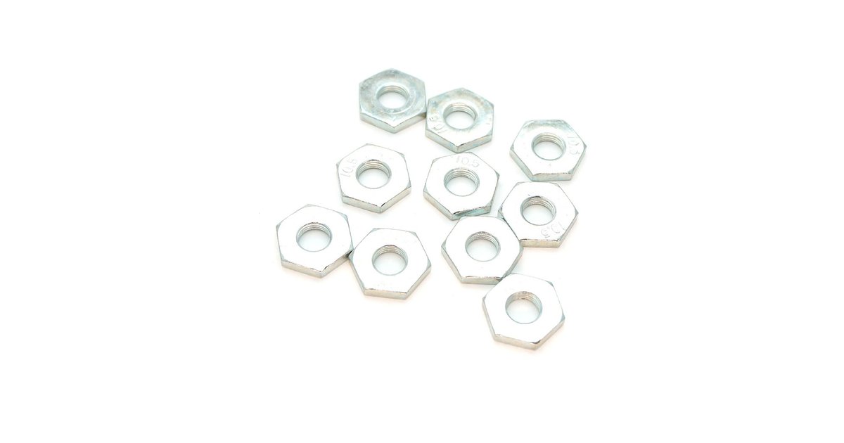 SRAM Fg 10.5 Hex Nut For Igh S7p5t3 10 Units Silber