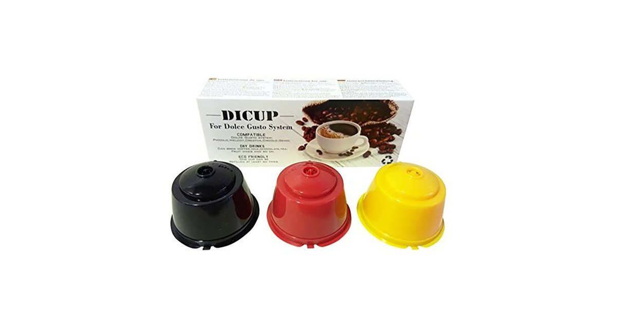 Dicup Dolce Kompatible Wiederaufladbare Kapseln