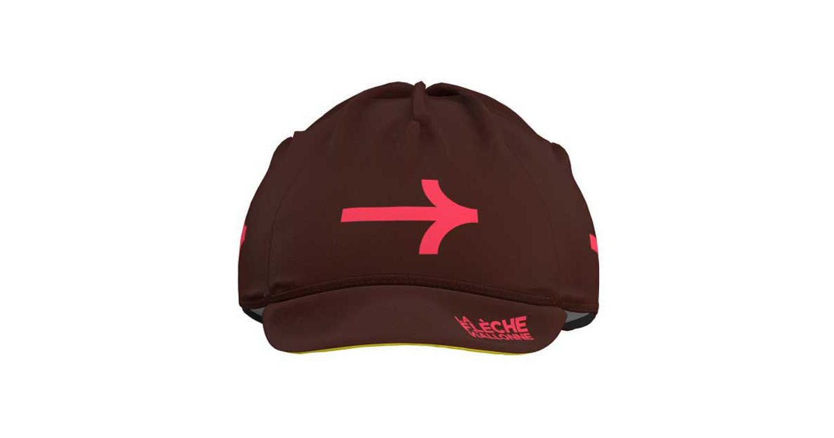 Santini La Fleche Wallone 2024 Cap Braun Mann