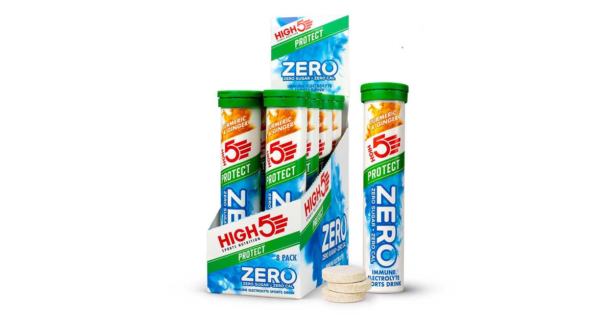 High5 Zero Protect Tablettenbox Kurkuma Und Ingwer 8 Einheiten