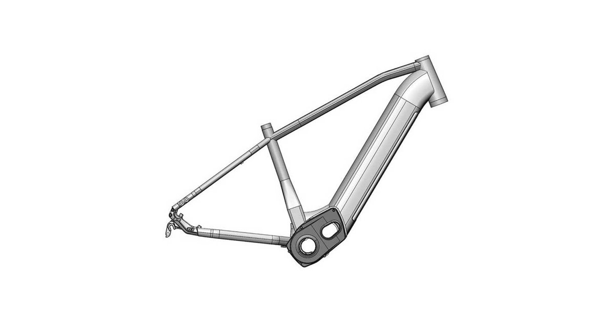 Sxt Brose S Mag Gen2 Hardtail 27.5 Mtb E-bike Rahmen