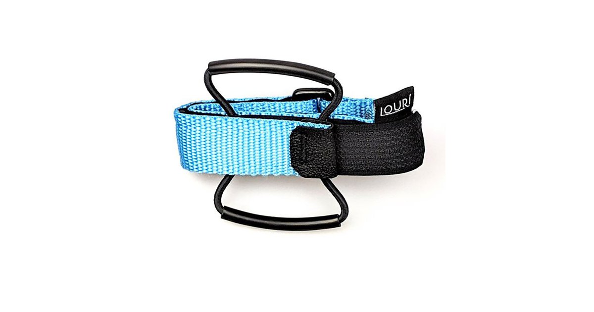 Louri Saddle Carrier Strap Blau