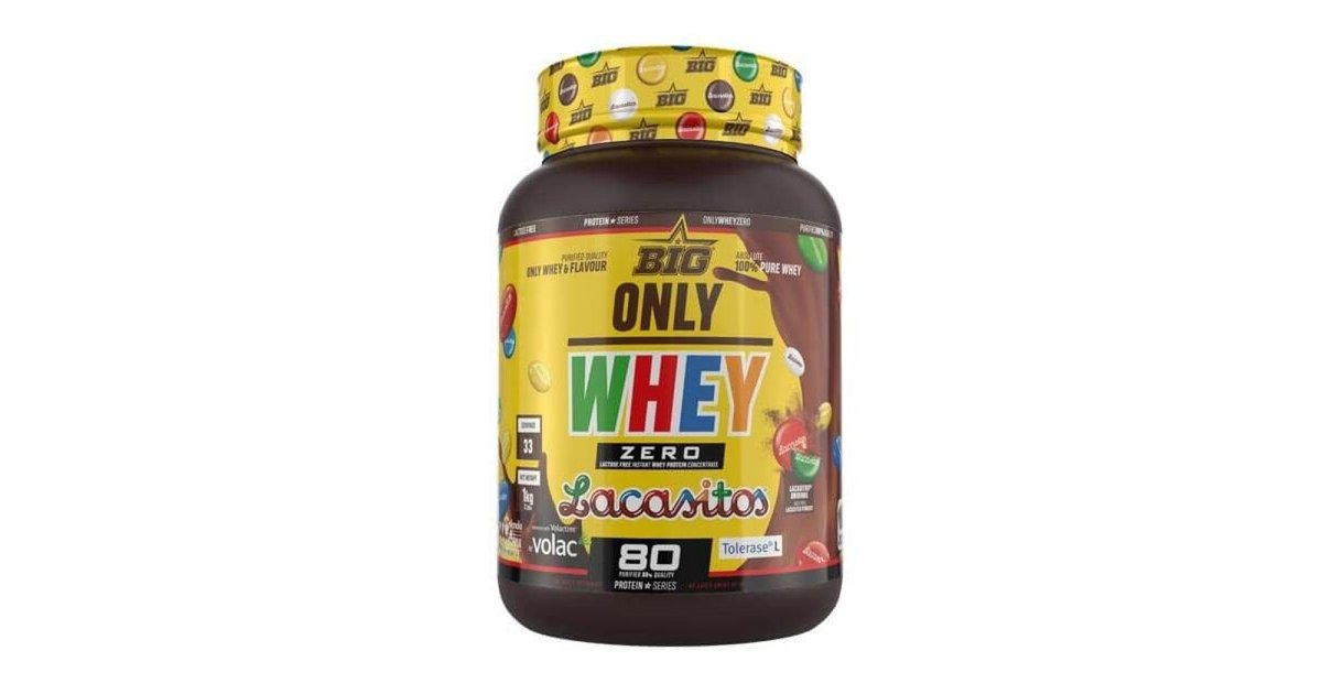 Big Only Whey 1kg Protein Lacasitos