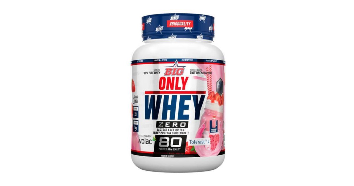 Big Only Whey 1kg Protein Strawberry