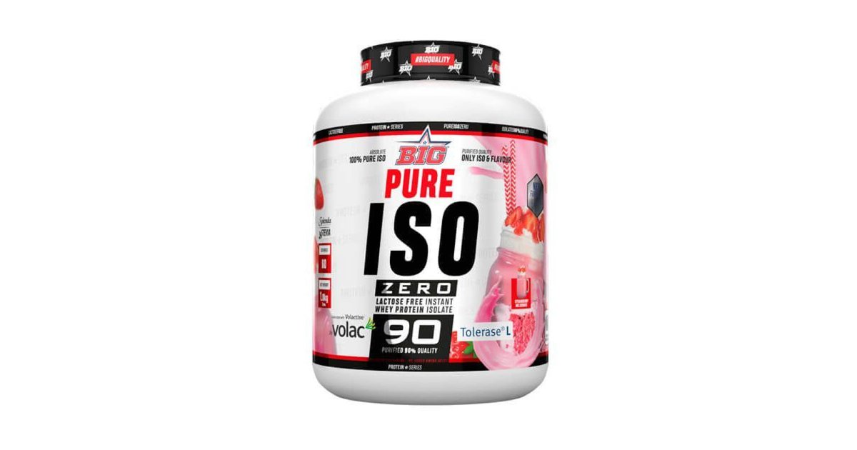 Big Pure Iso Zero 1.8kg Protein Strawberry