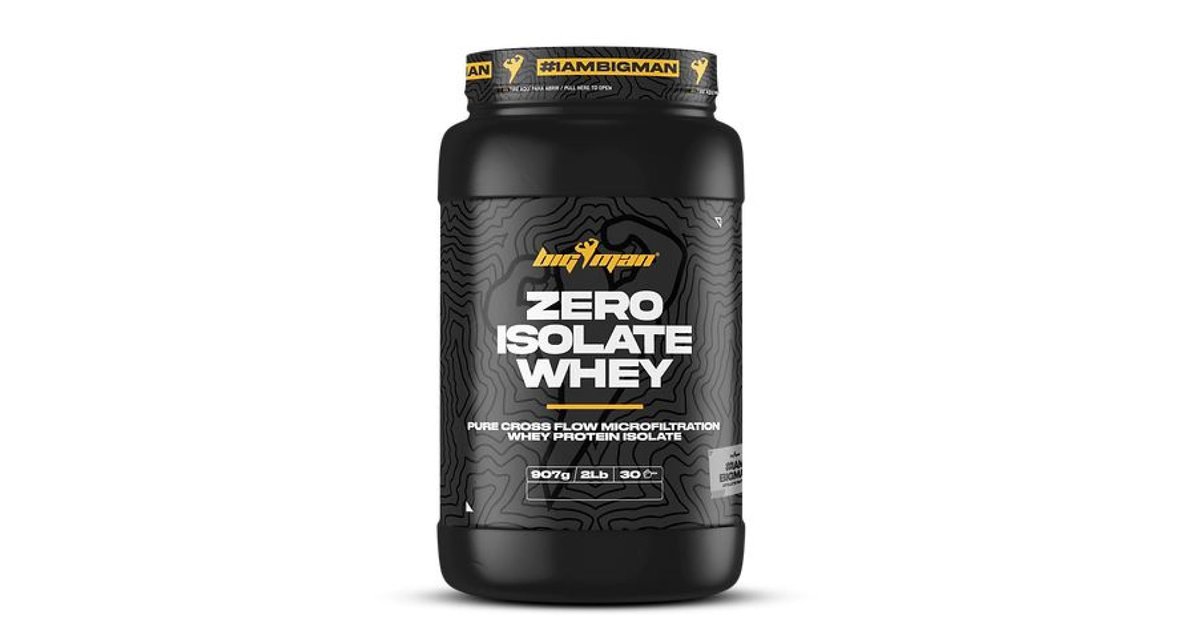Bigman Zero Protein Isolate 910g Protein Cookie