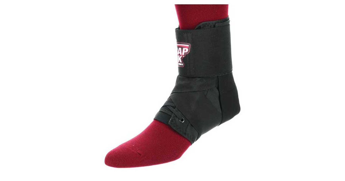 Swede Strap Lok Ankle Cuff Schwarz S