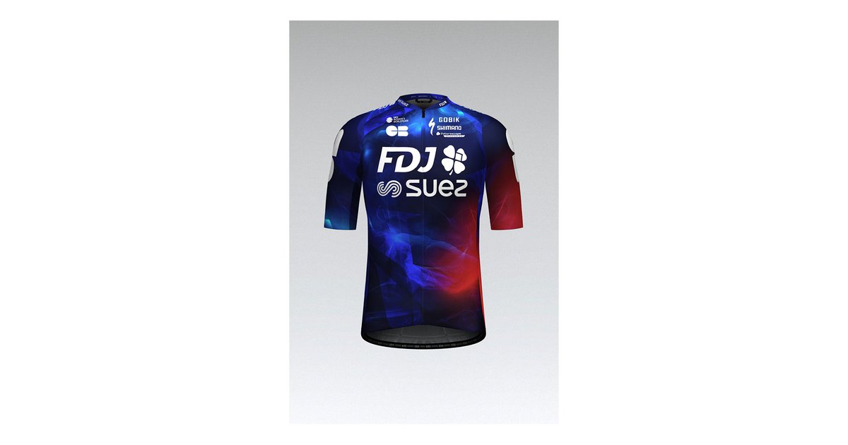 Gobik Movistar Odyssey Fdj Suez 2025 Kurzarm-radtrikot