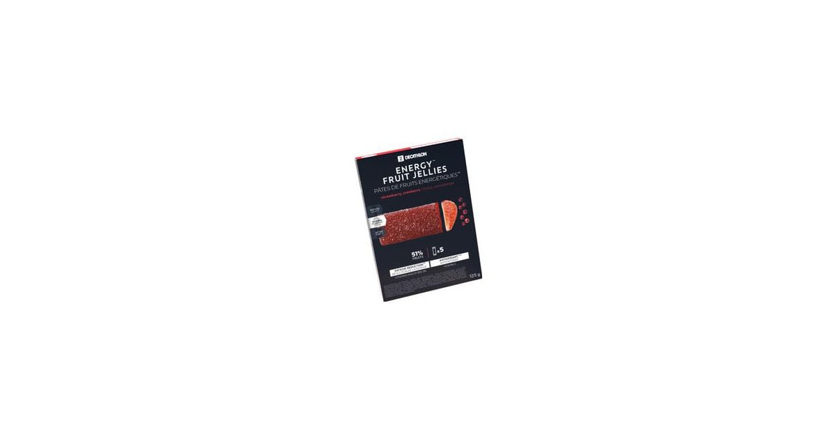 Decathlon Nutrition 5 aptonia ultra erdbeer kirschfruchtgelees 5x25g