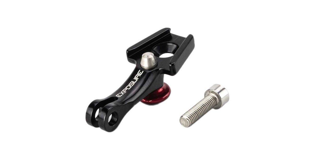 Exposure Lights 3 Prong Action Camera Mount To Exposure Cleat Silber