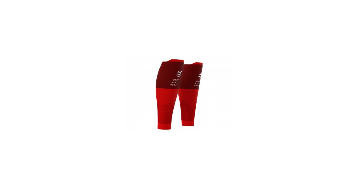 Compressport kompressionshulsen r2v2 rot