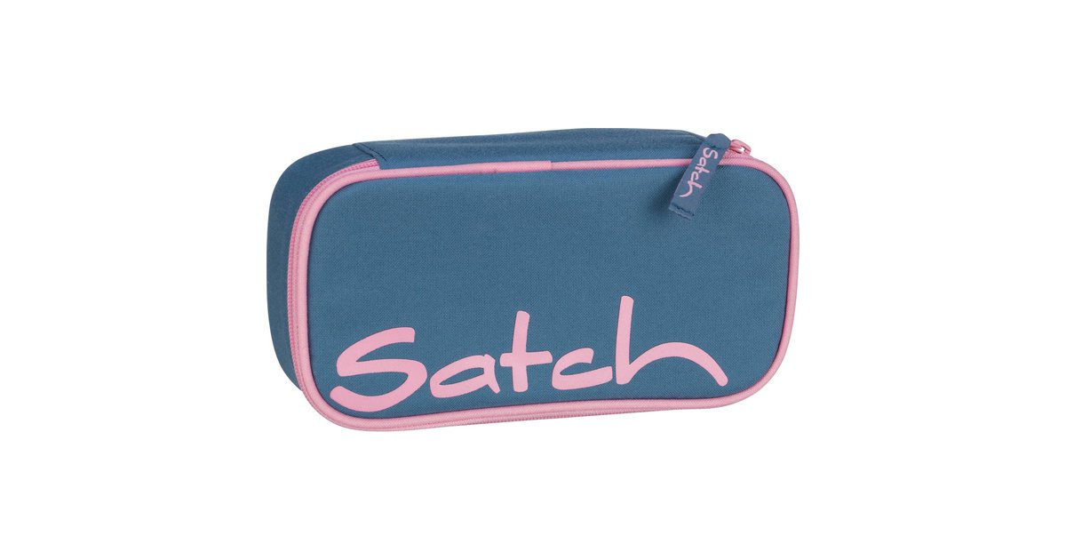 Satch Federmappe Schlamperbox Deep Rose (1.3 Liter)