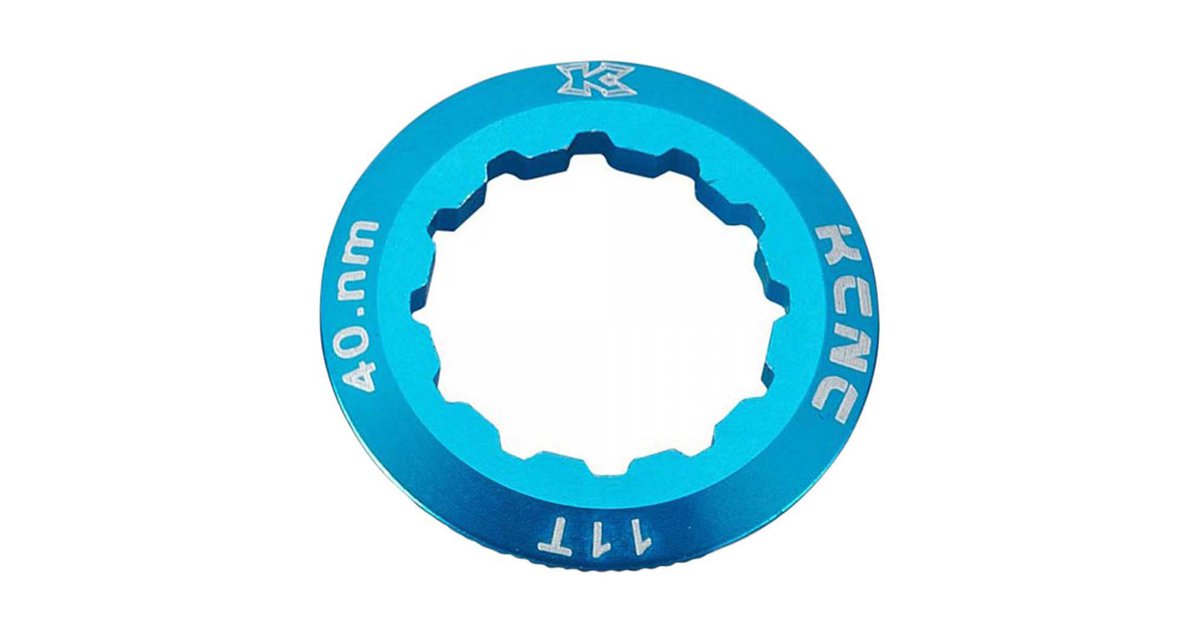 Kcnc Shimano 12t Cassette Closure Blau