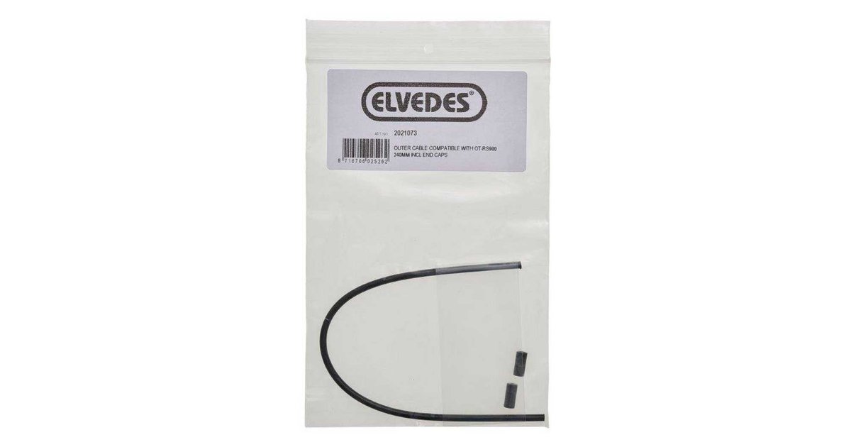Elvedes 240 Mm Shift Cable Sleeve Kit For Shimano Superflex With 2 ...