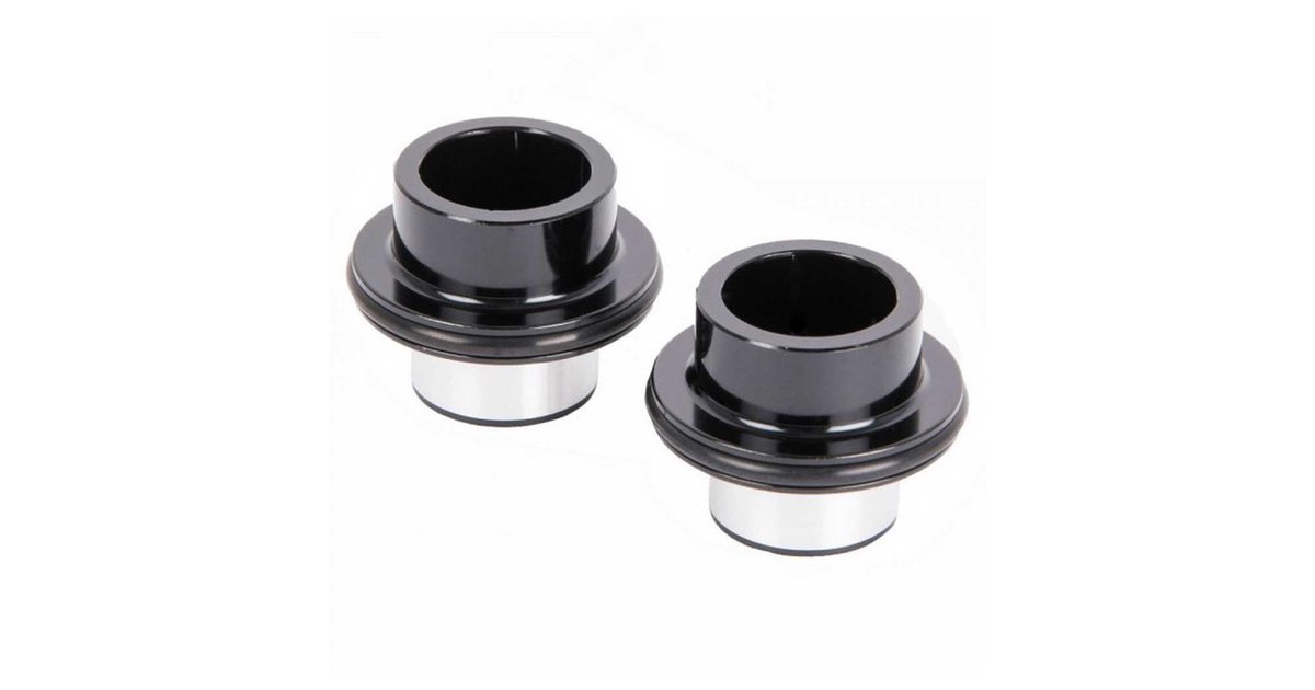 Progress Turbine Endurance Mtb Adapters 2 Units Schwarz 15 x 100 mm