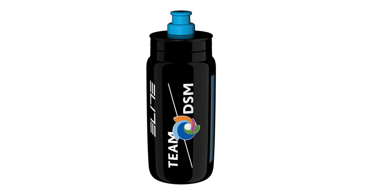 Elite Fly Team Dsm 550ml Water Bottle Schwarz