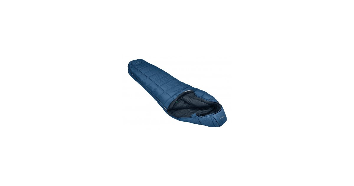 VAUDE sioux 800 syn rechter reisverschluss schlafsack blau