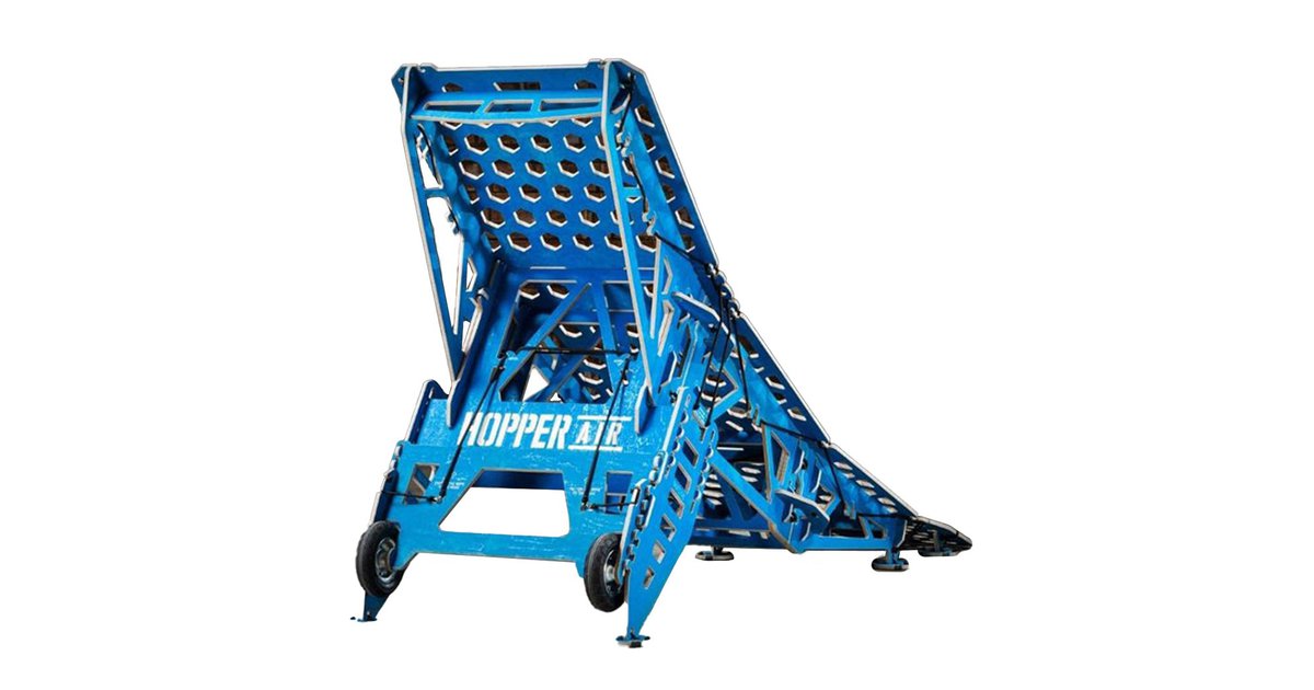 Mtb Hopper Air Ramp Blau 150 kg Mann