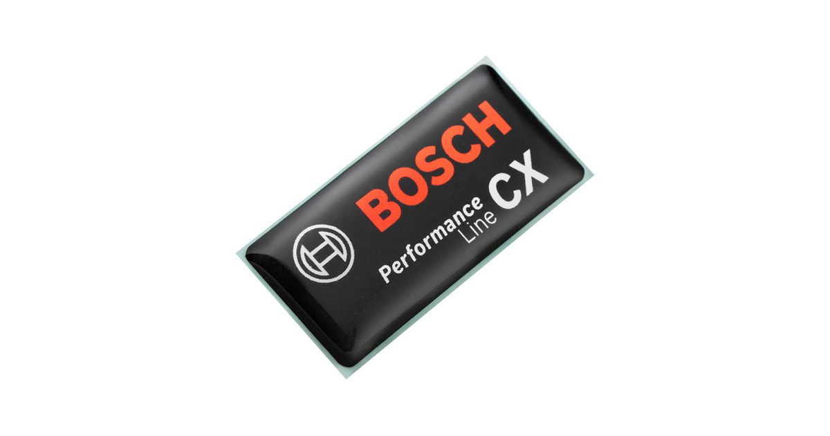 Bosch Bike Performance Line Cx Sticker Schwarz