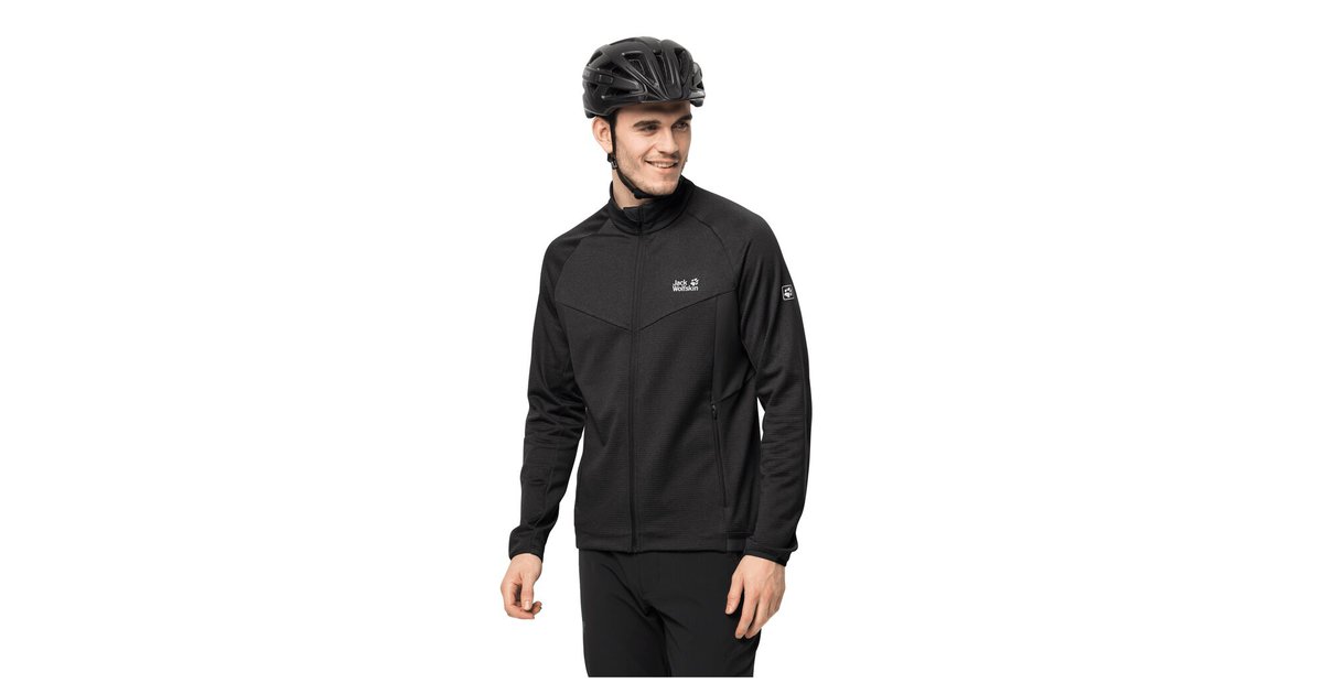Jack Wolfskin Resilience Jacket Men Fahrradjacke Männer M schwarz black