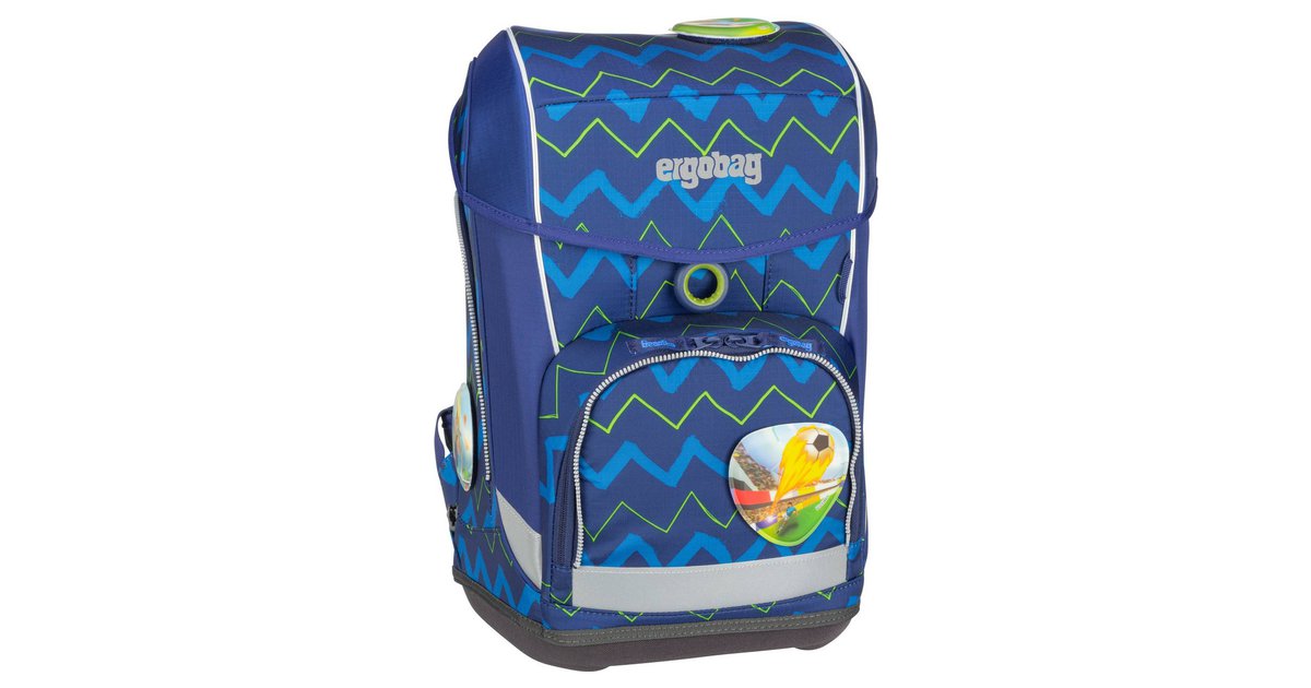Ergobag Schulranzen cubo light 4.0 FallrückziehBär (19 Liter)