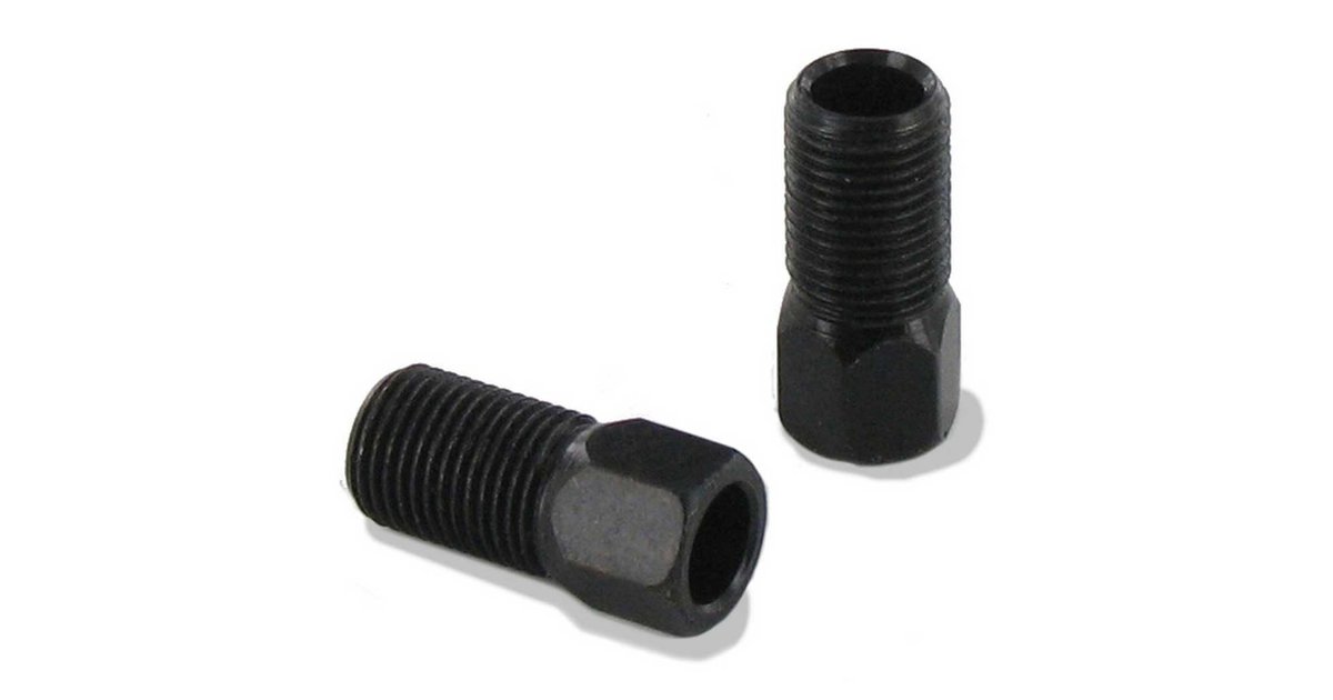 Var Shimano Compression Nut 50 Units Schwarz