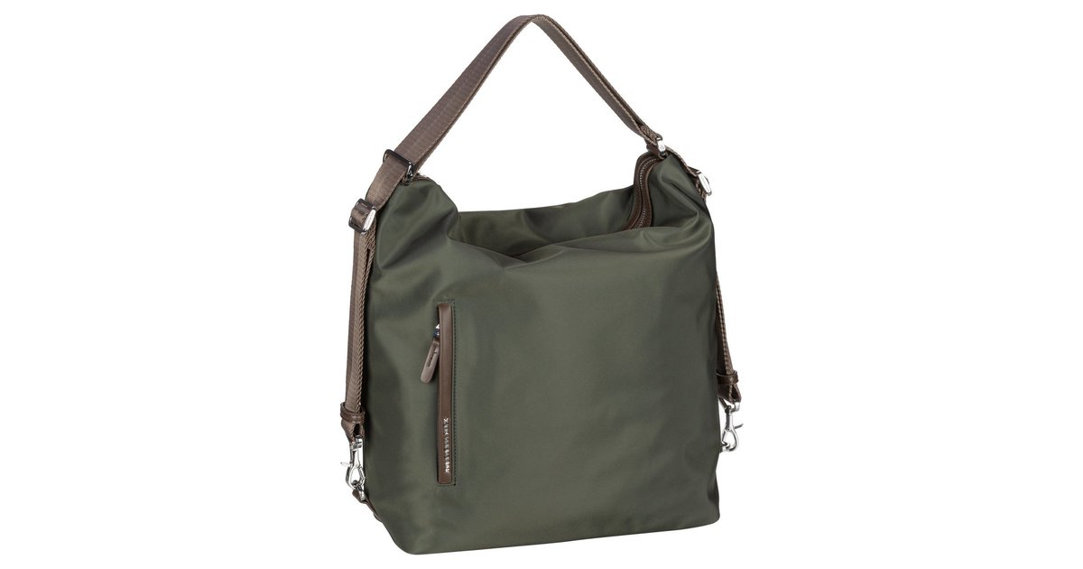 Mandarina Duck Handtasche Hunter Hobo Backpack VCT10 Loden (20.2 Liter)