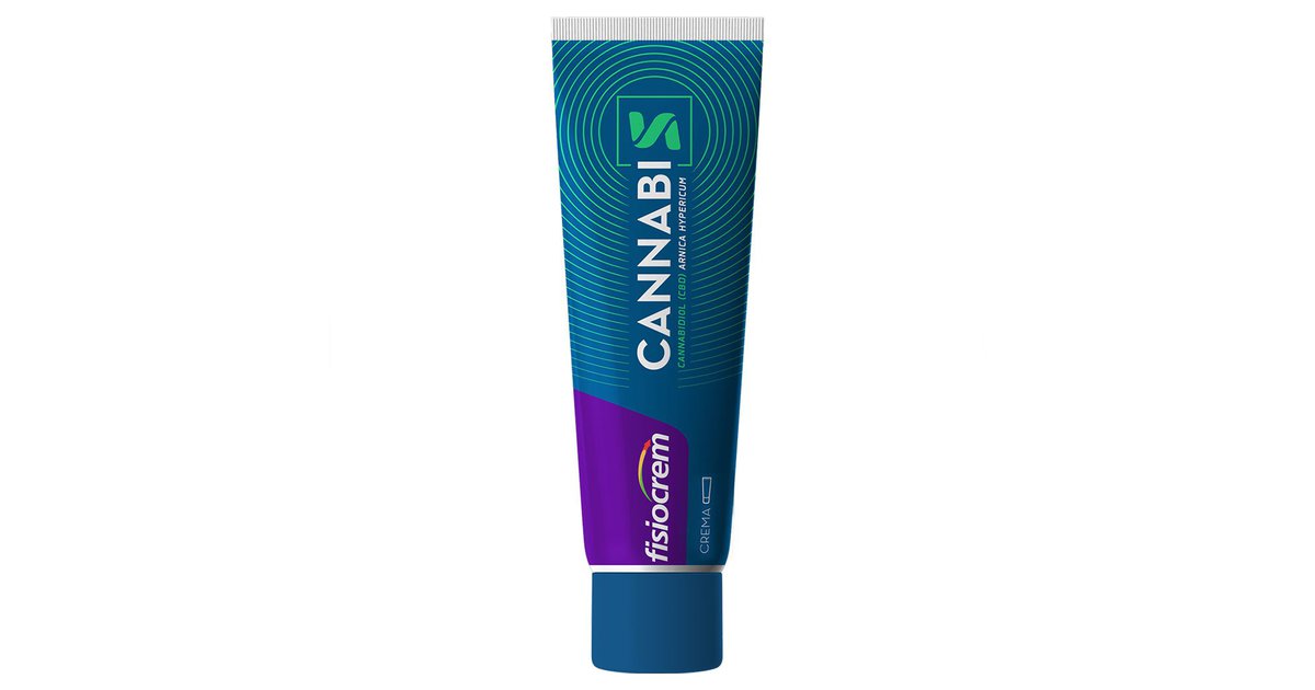 Fisiocrem Cannabis Pain Relief Cream 60ml Blau