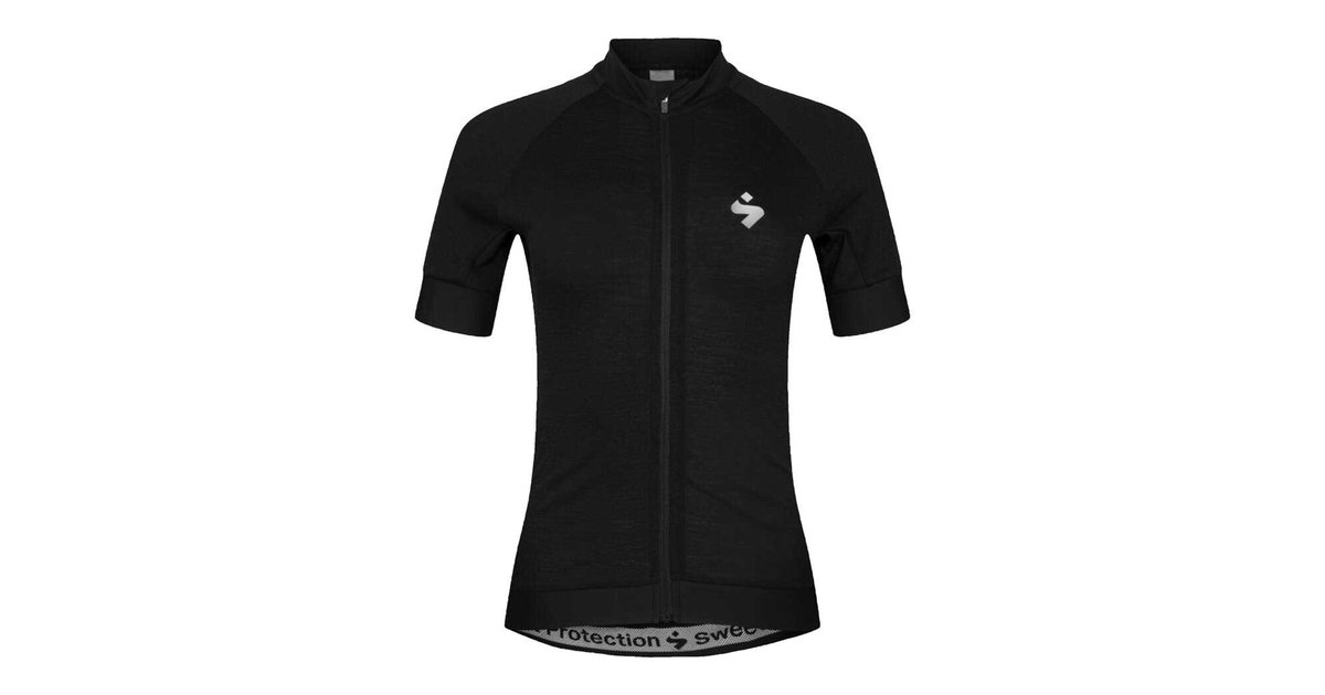 Sweet Protection Crossfire Merino Short Sleeve Jersey Schwarz XS Frau