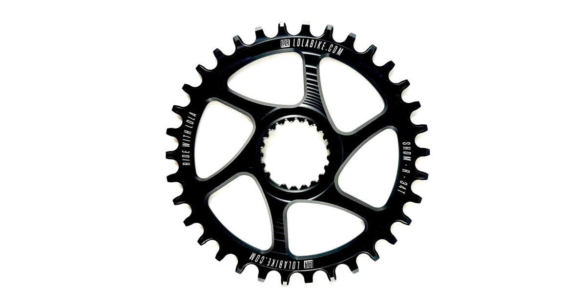 Lola Shimano Dm Chainring Schwarz 32t