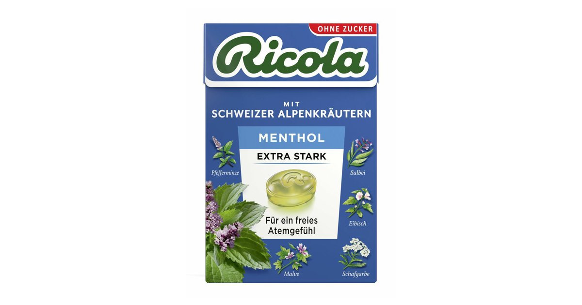 Ricola Menthol Extra Stark