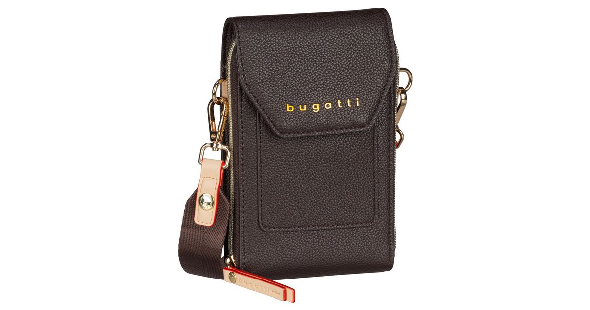Bugatti Ella Crossover Purse Bag in Braun (0.8 Liter), Umhängetasche