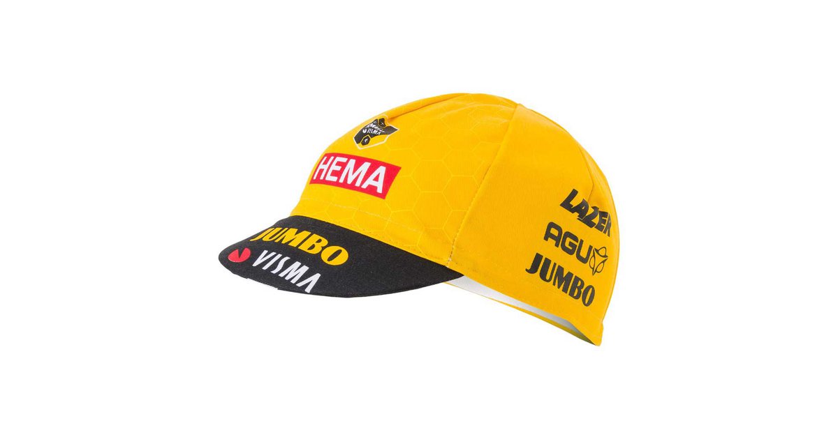 Agu Race Team Jumbovisma 2023 Cap Gelb Mann