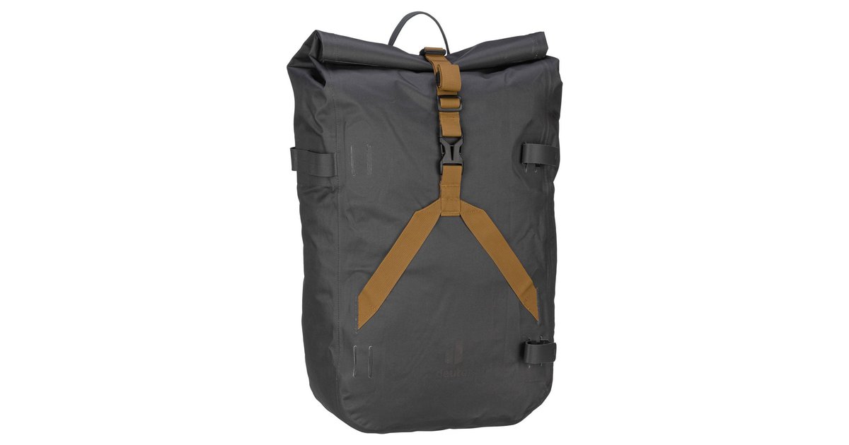 Deuter Amager 25+5 in Grau (25 Liter), Rolltop Rucksack