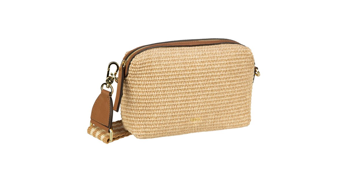abro Umhängetasche Kaia Raffia 30267 Natural (3.1 Liter)