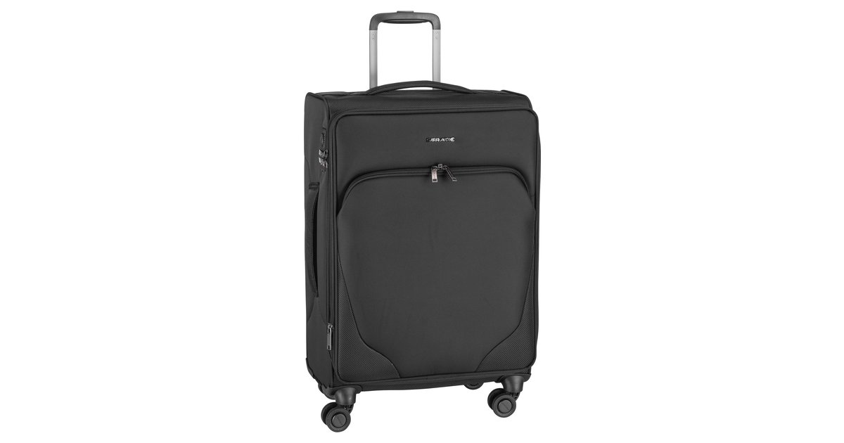 Stratic Mix Trolley M in Schwarz (60 Liter), Koffer & Trolley