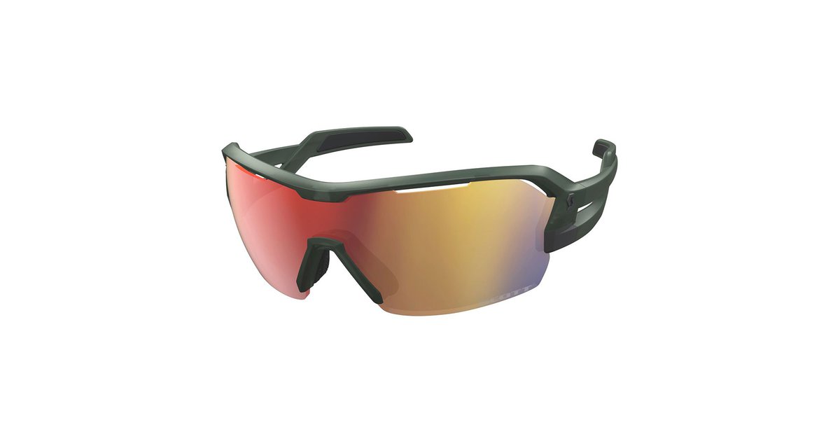 Scott Spur Sunglasses Golden Red Chrome E ClearCAT0