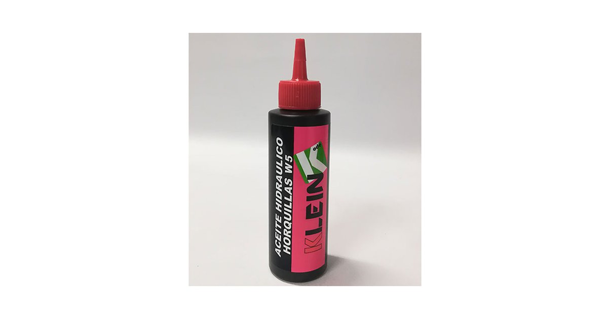 Klein W5 Fork Hydraulic Oil 130ml Durchsichtig