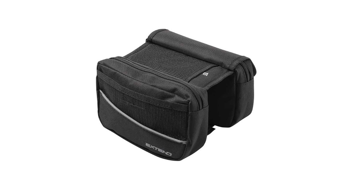 Extend Dual Top Tuber 1.2l Frame Bag Schwarz