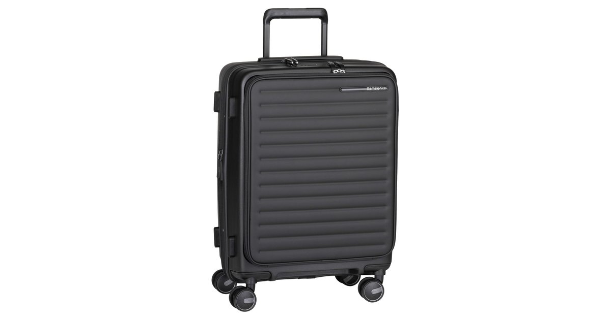 Samsonite RestackD Spinner 55 EXP Easy Access in Schwarz (42 Liter ...